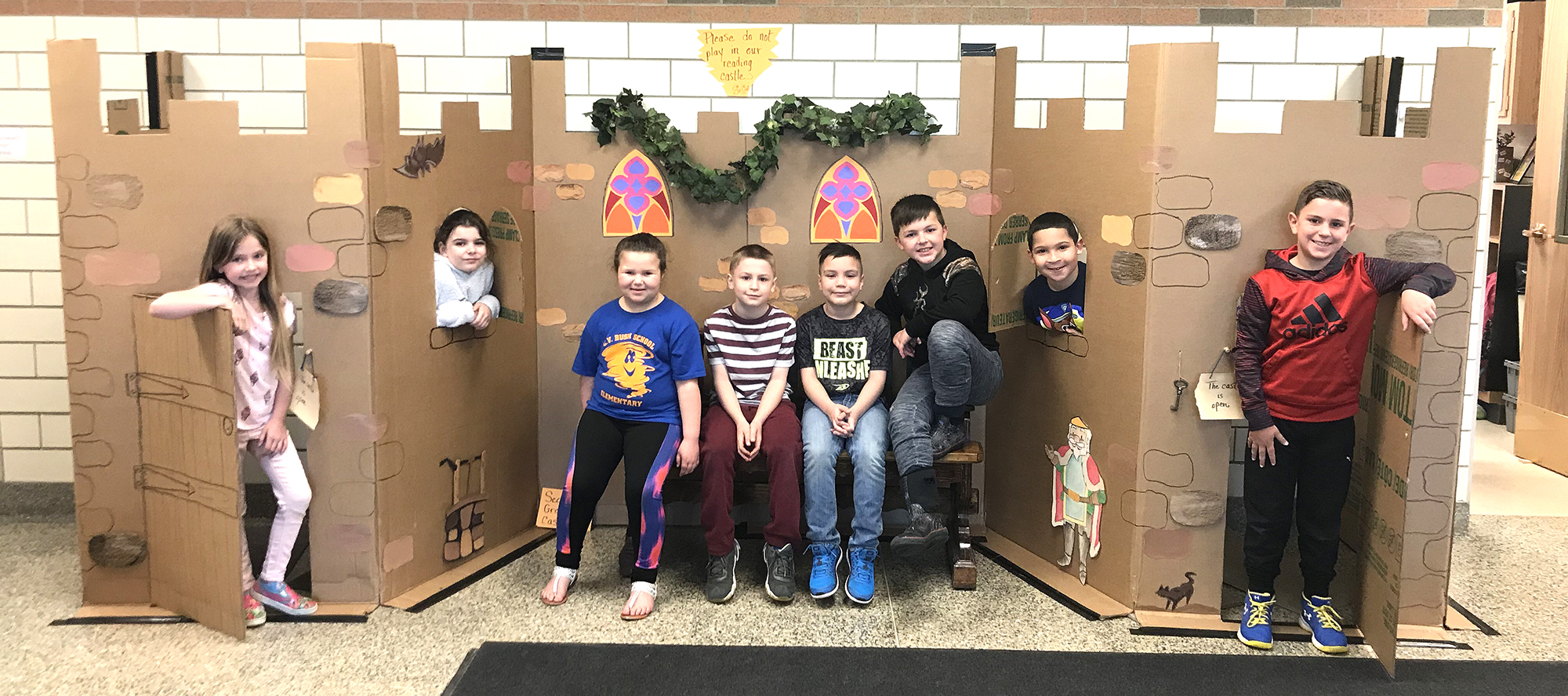 Bush Second-Graders Experience Reading In A Magical Setting | News ...